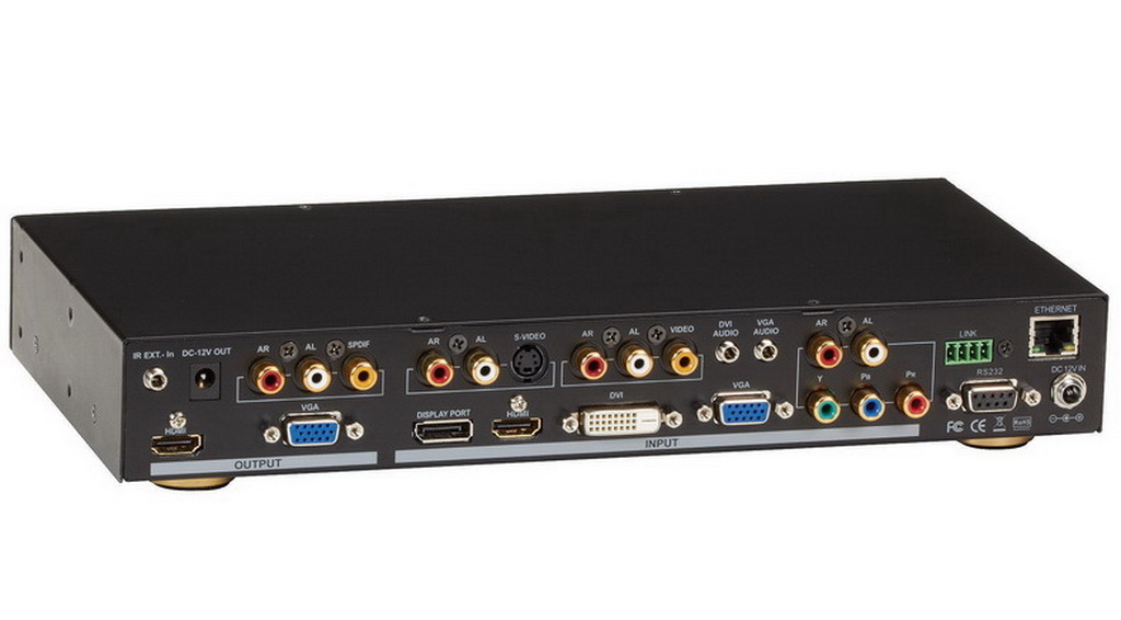Avidex - BLACK BOX AVSC-7DA-HDMI Presentation Switcher - HDMI, DVI, VGA, DisplayPort, 7 x 1